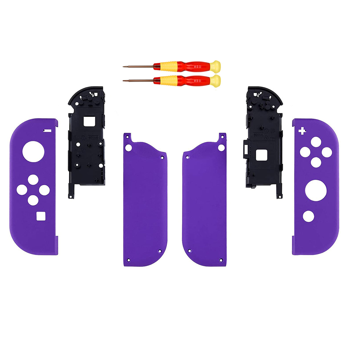 Purple Custom Custom Joy cons for Nintendo Switch – The GameChangers
